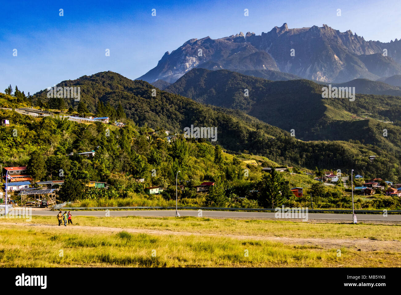 Rice fields at mount kinabalu hi-res stock photography and images - Alamy