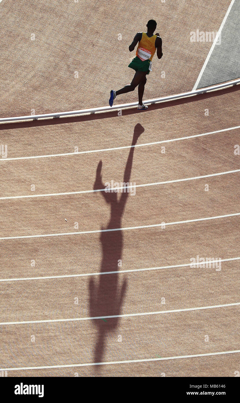 Rwanda's Christophe Tuyishimire competes in the Men's 5000m Final at ...
