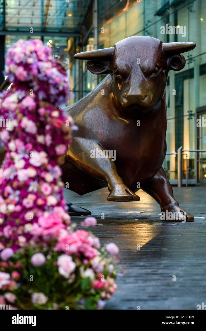To celebrate International Women’s Day 2018, a sculpture of a young ...