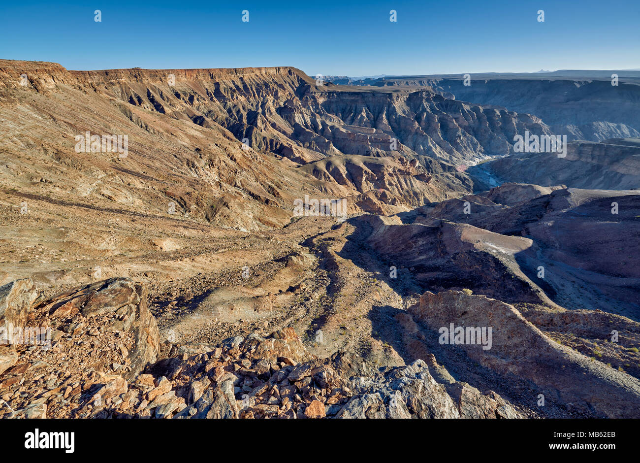 landscape of Fish River Canyon, Namibia, Africa Stock Photo - Alamy