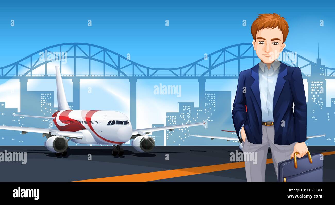 Business scene manager Stock Vector Images - Alamy