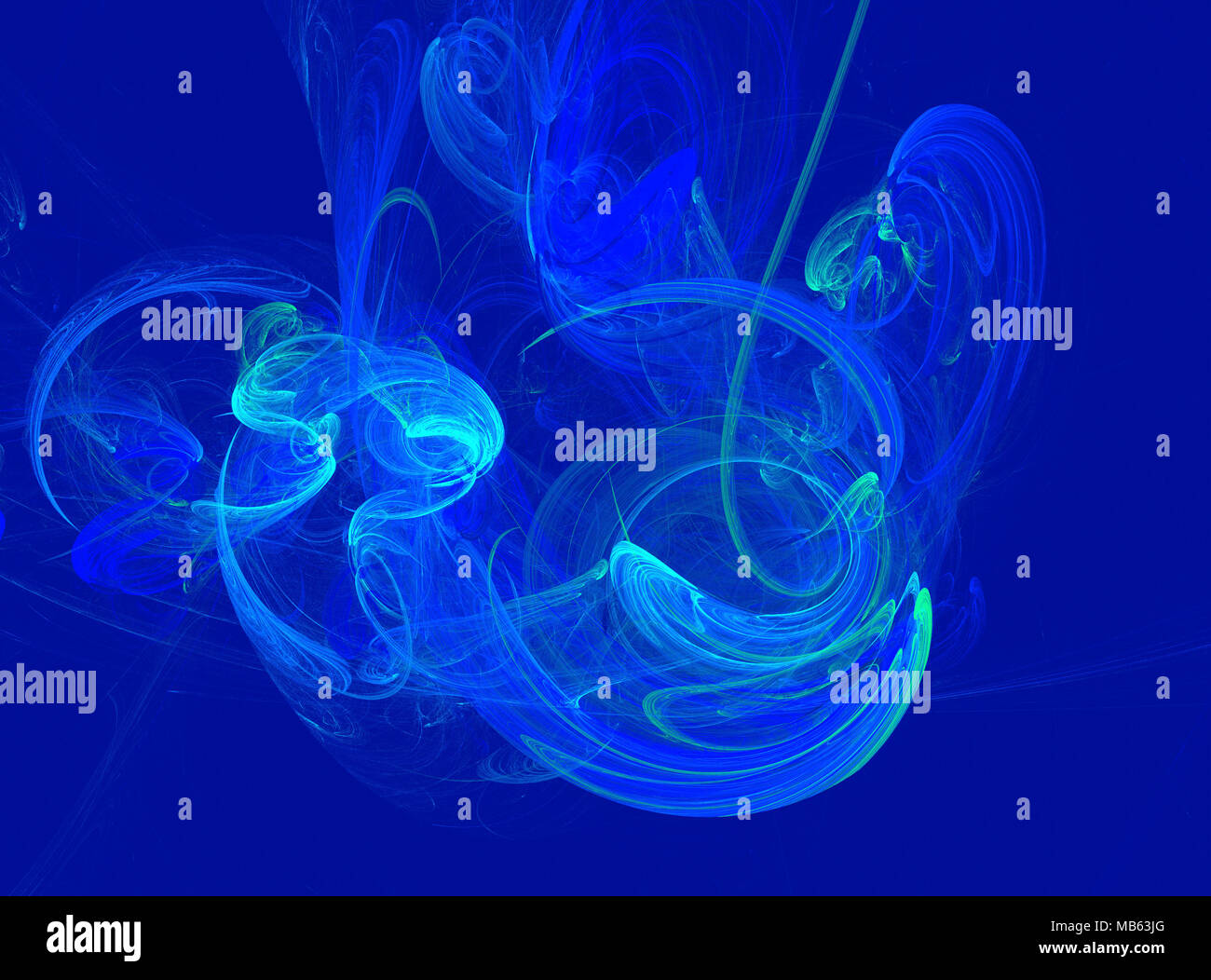 Electric Blue Background