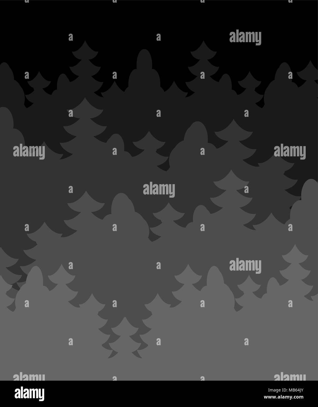 Dark mood trees Stock Vector Images - Alamy