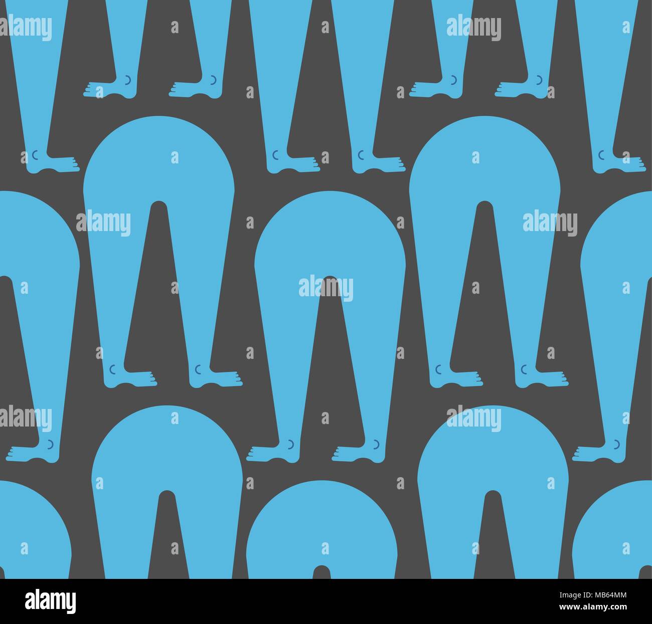 Legs seamless pattern. feet background. Vector texture Stock Vector ...