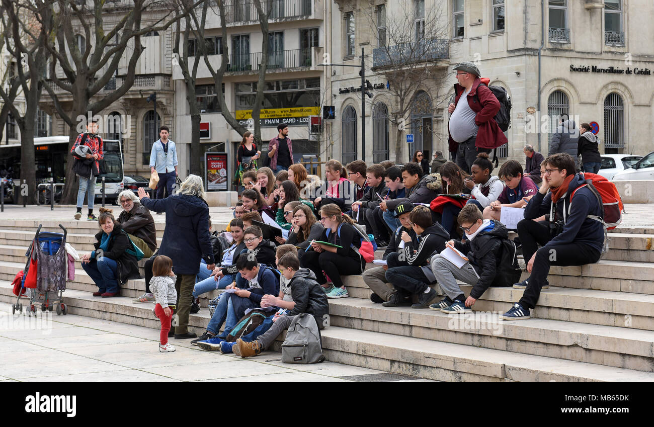 School Class France High Resolution Stock Photography and Images - Alamy