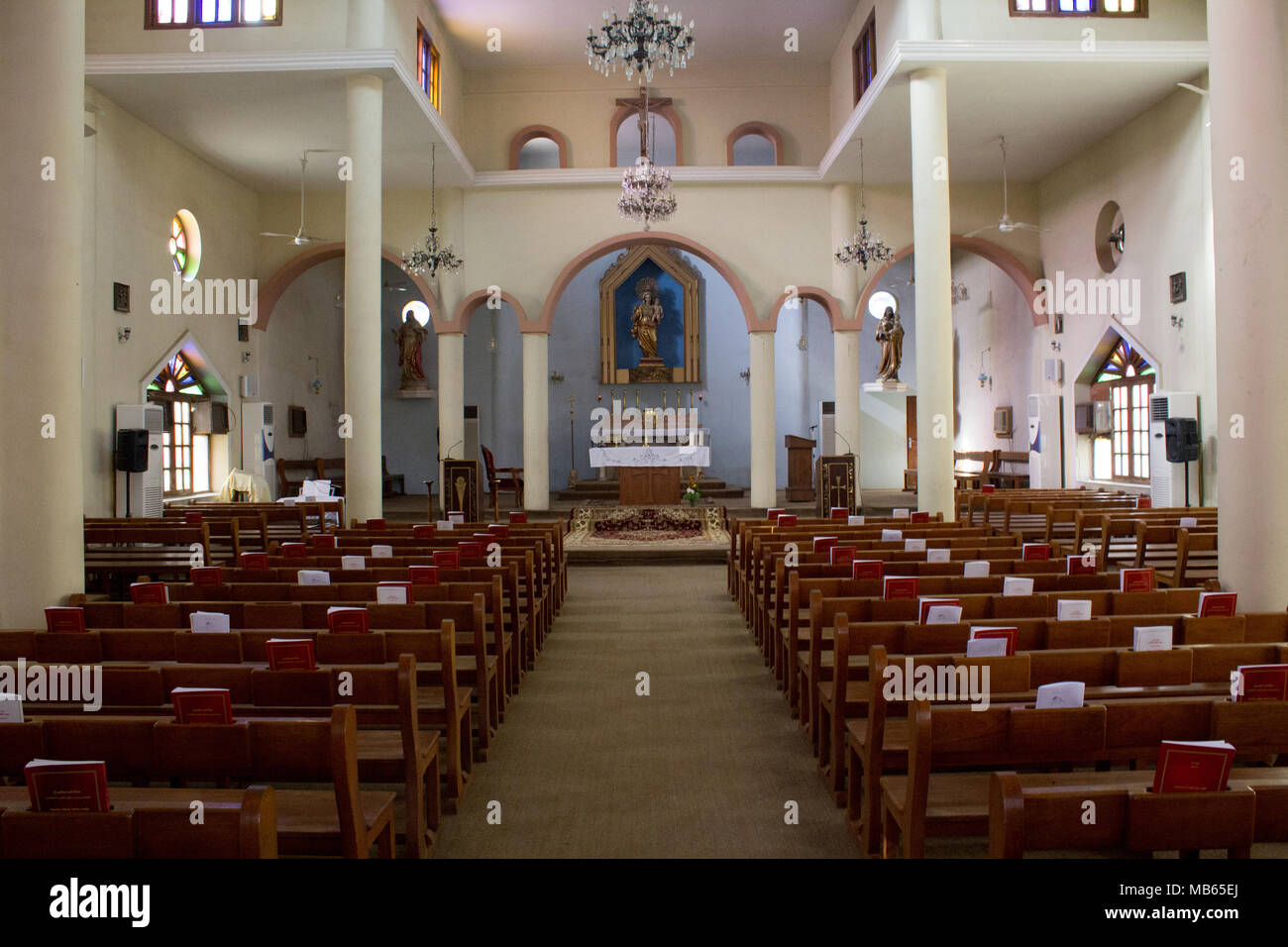 picture of a church located in the Karrada district of the Iraqi ...