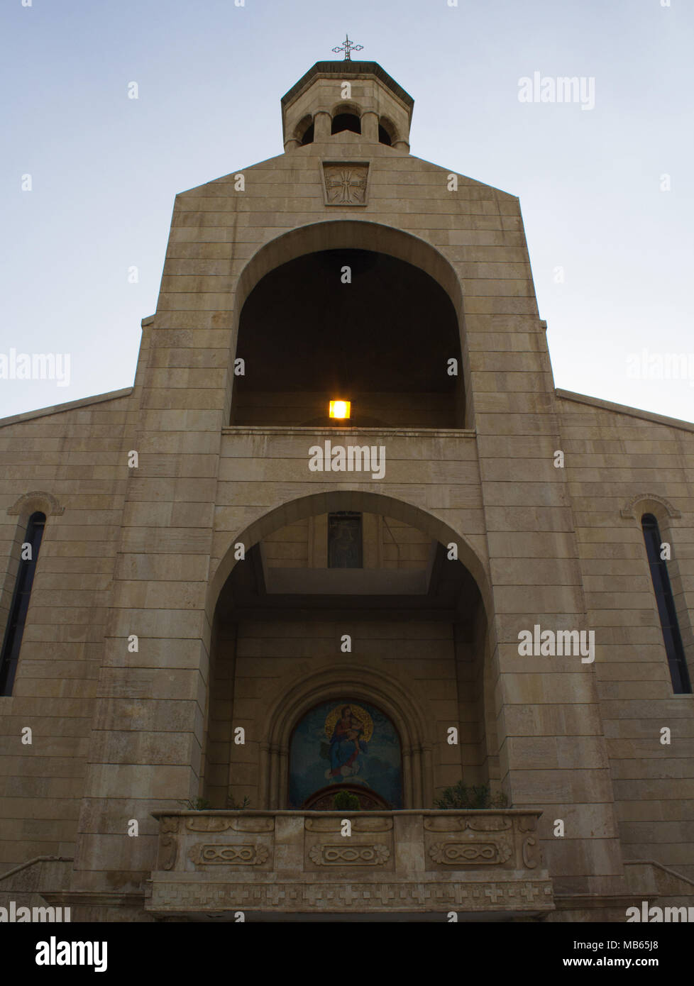 picture of a church located in the Karrada district of the Iraqi ...