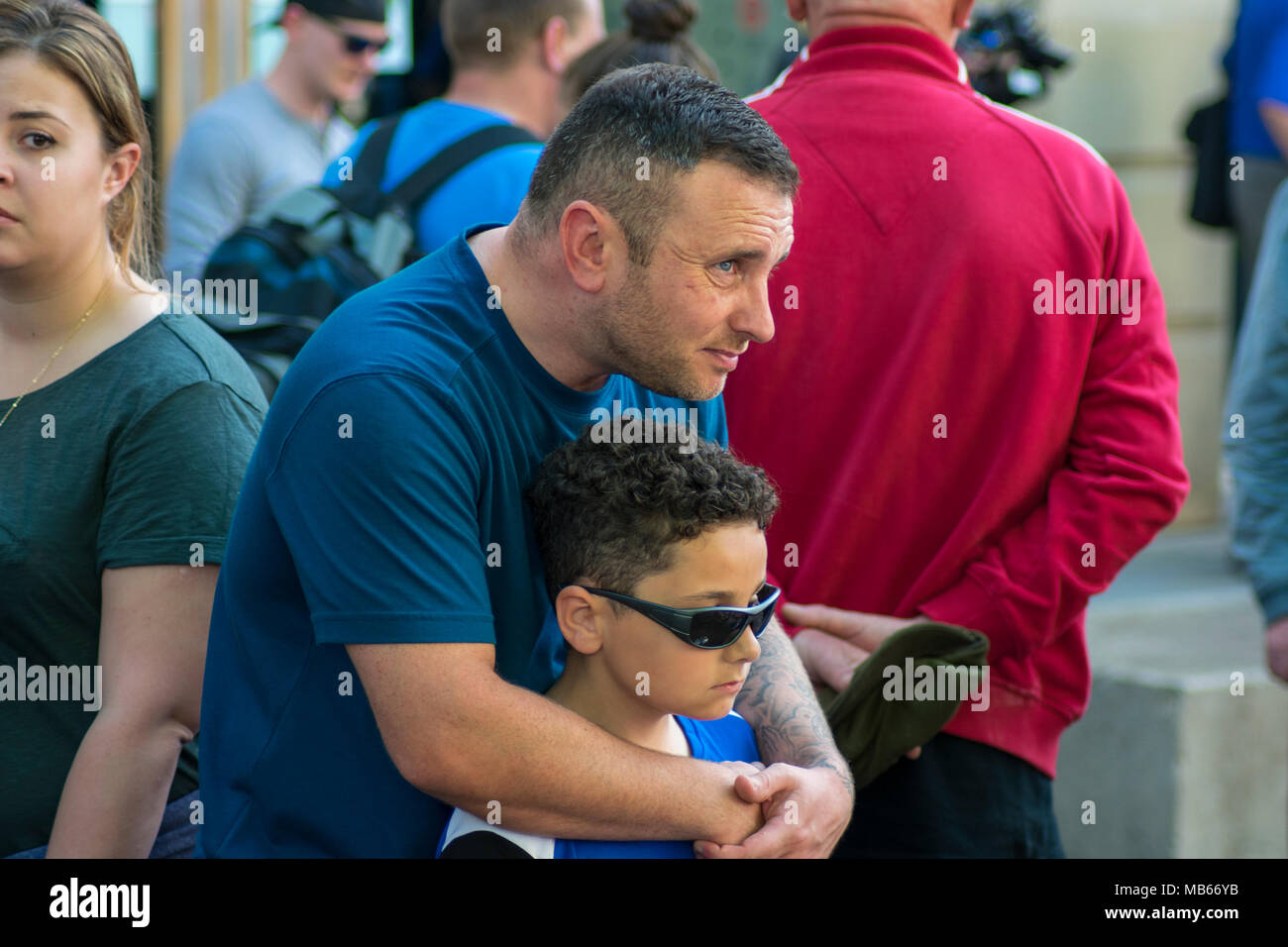 Aftermath of the 22 May 2017 Manchester Arena terrorist attack Stock ...