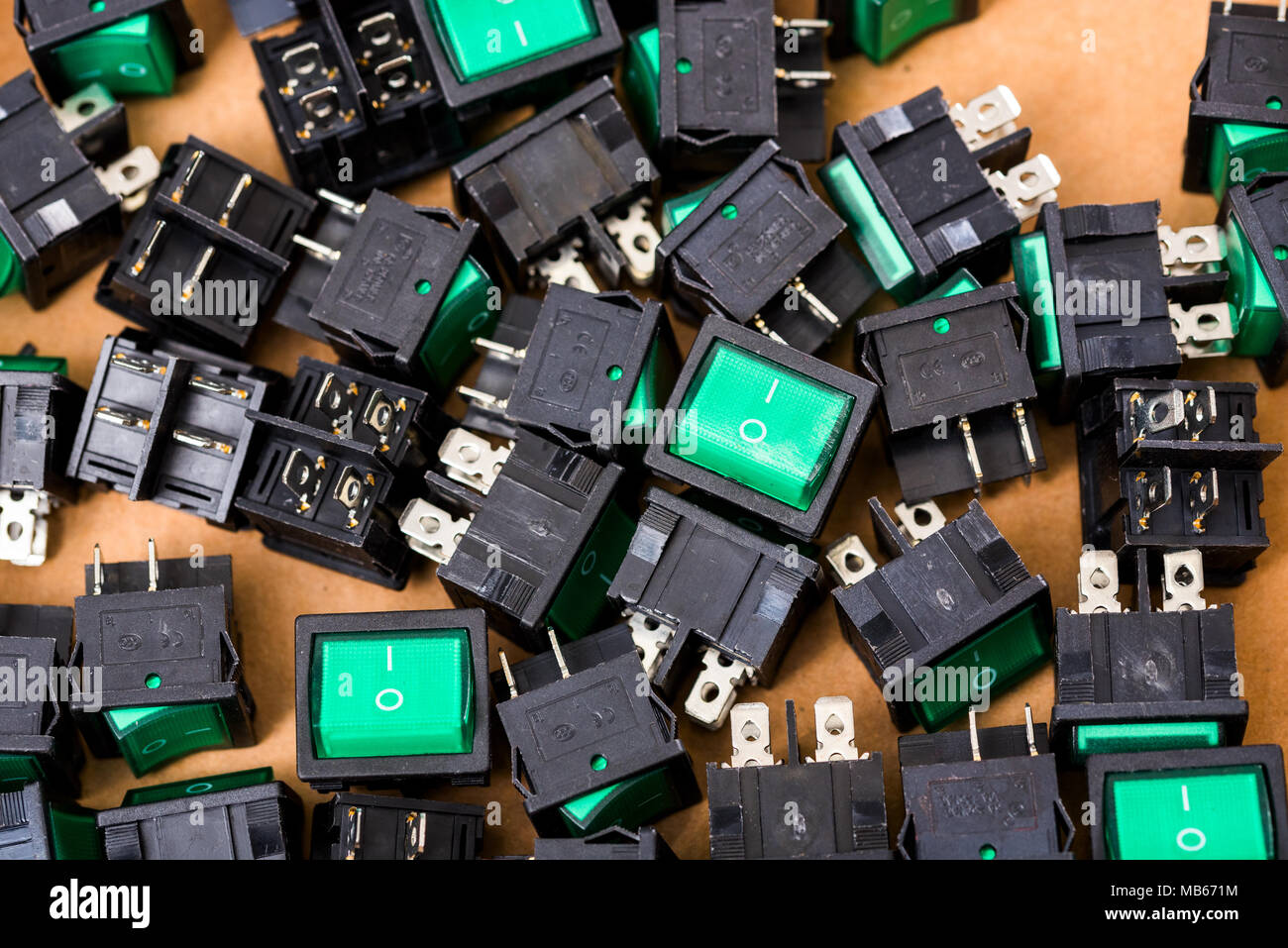 switching for assembly and installation in electrical engineering Stock ...