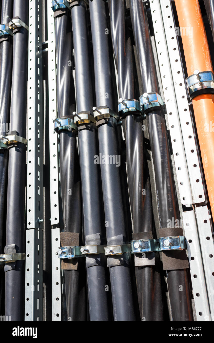 fastening of stranded wires Stock Photo - Alamy