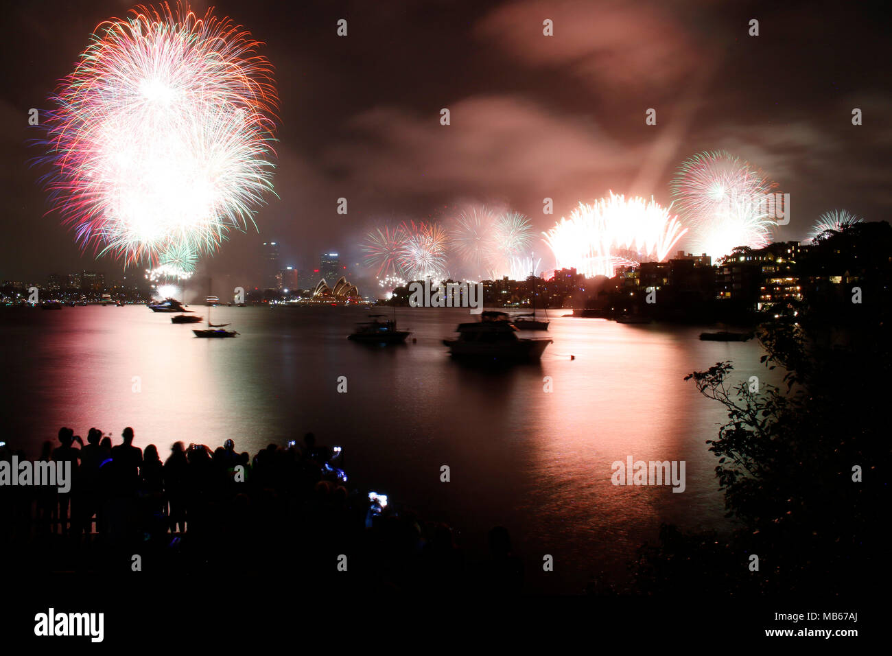 New Years Eve fireworks in Sydney: 8 tons of fireworks set the sky on ...