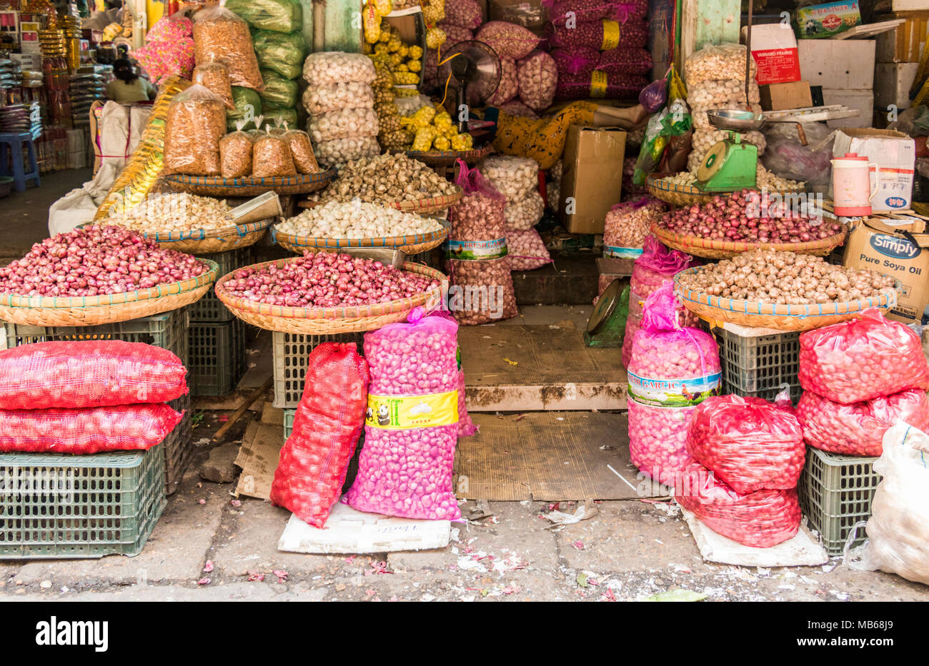 Con market Da Nang Vietnam Stock Photo - Alamy