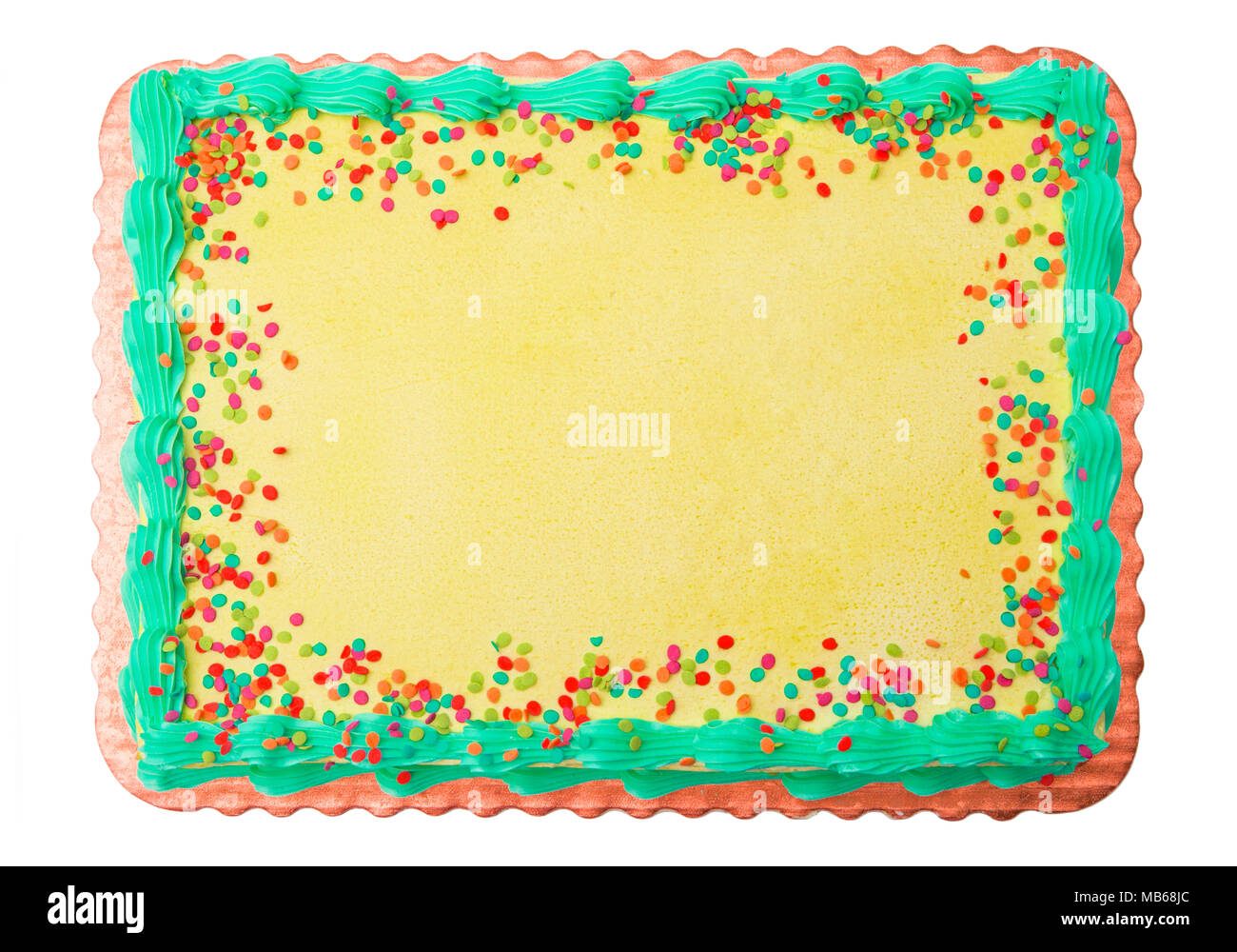 Rectangle birthday cake hi-res stock photography and images - Alamy