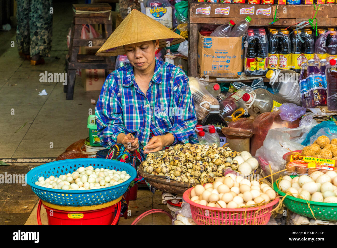Con market Da Nang Vietnam Stock Photo - Alamy