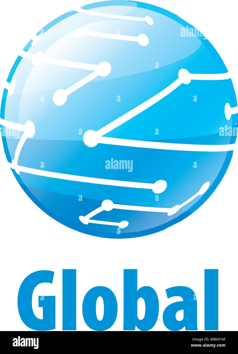 vector logo globe Stock Vector Image & Art - Alamy