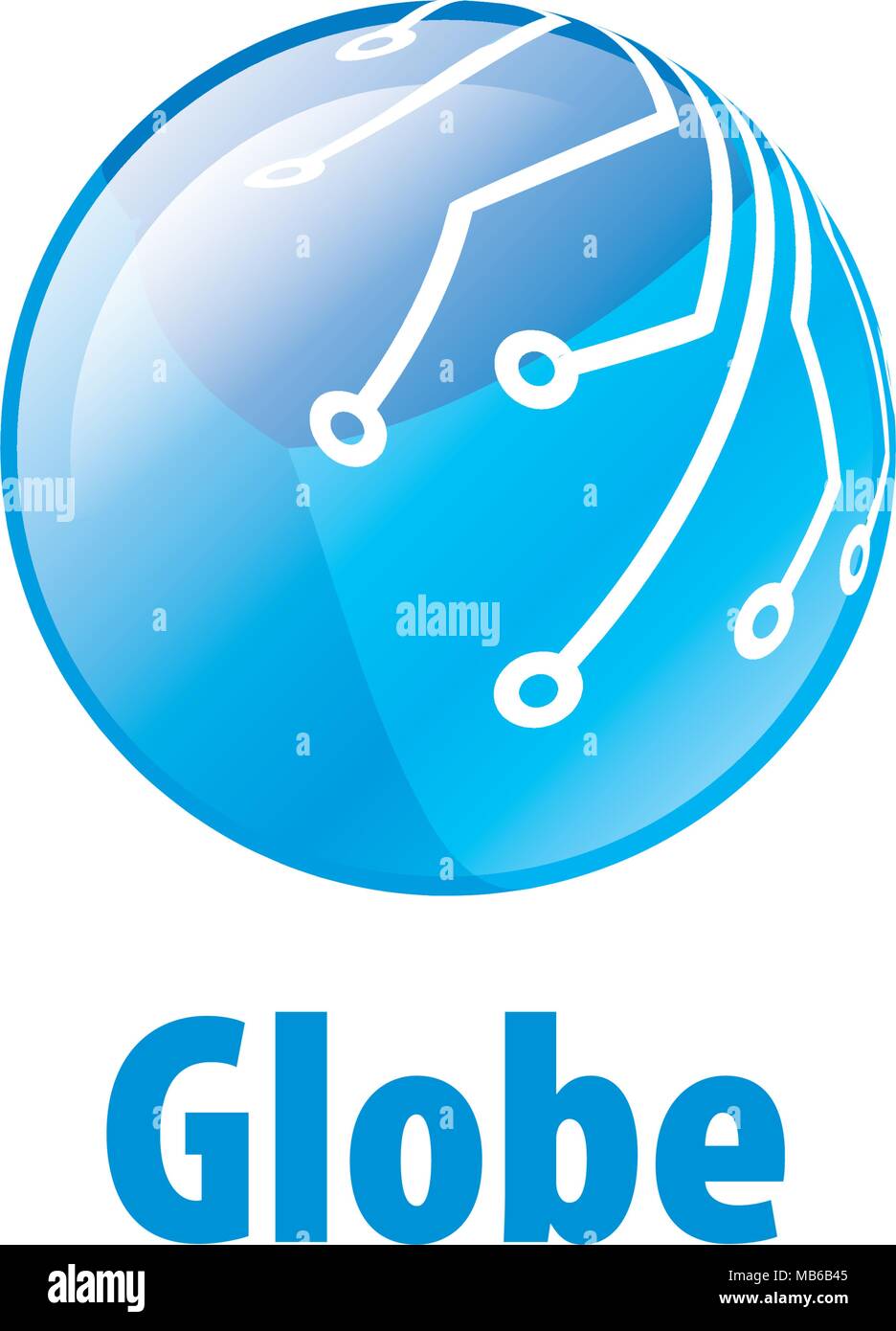 vector logo globe Stock Vector Image & Art - Alamy