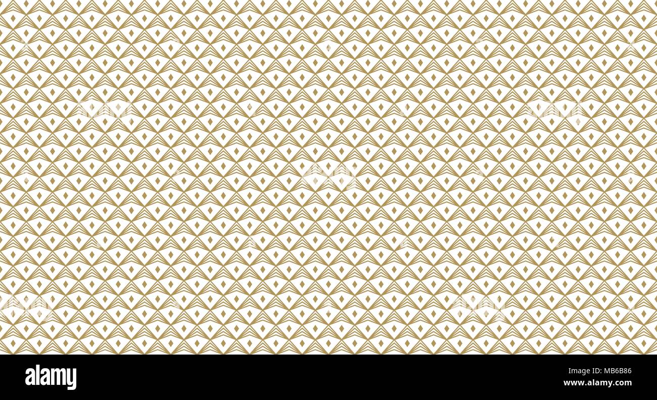 Golden geometric pattern, part 12. Seamless golden pattern with lines ...