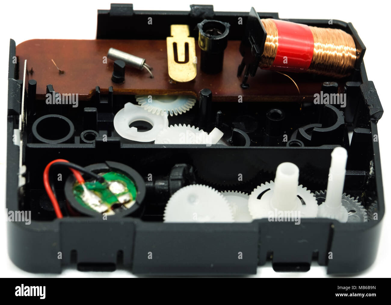 Gear wheels of a clock hi-res stock photography and images - Alamy