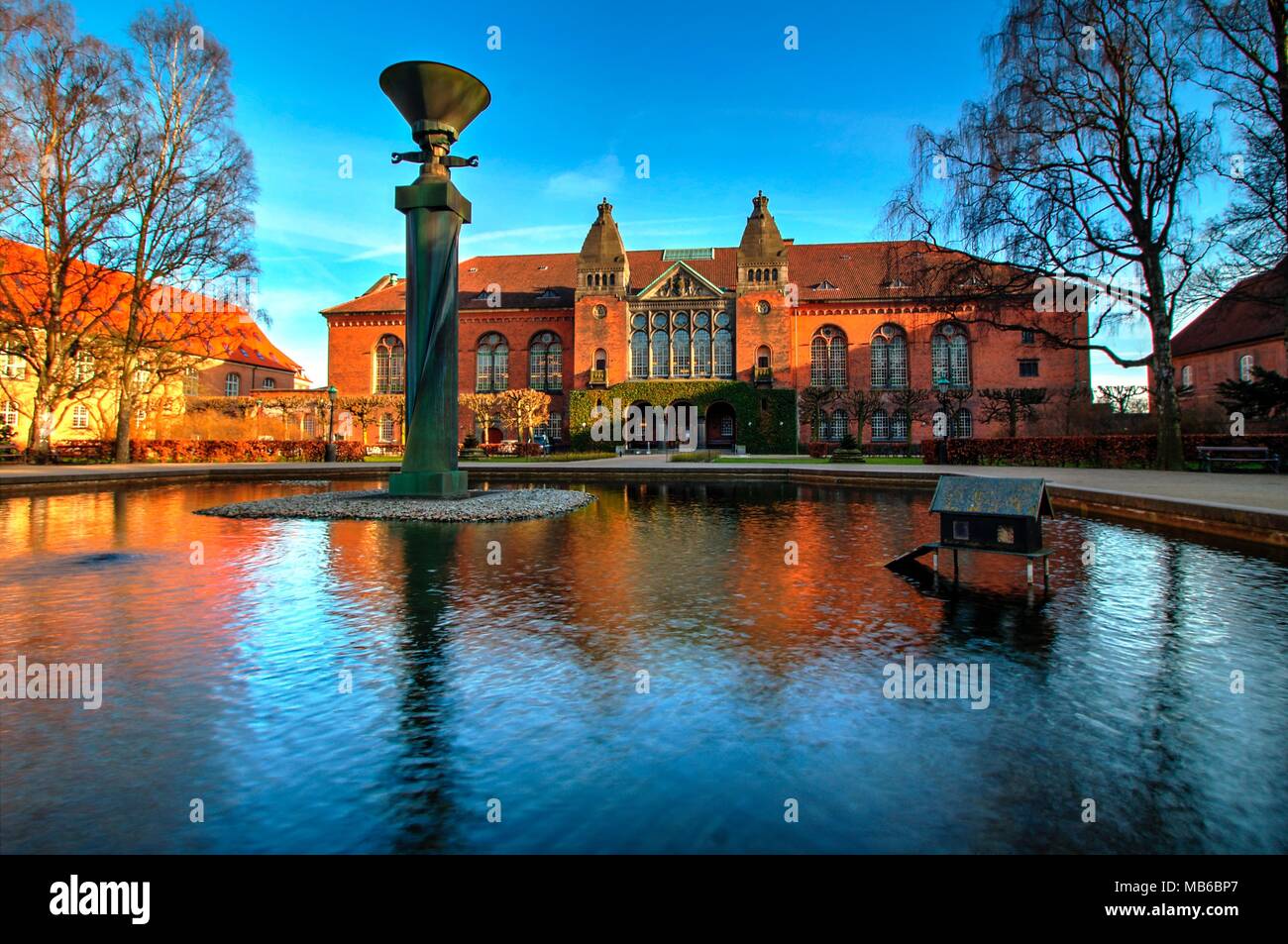 Royal Dutch Library in Copenhagen Stock Photo - Alamy