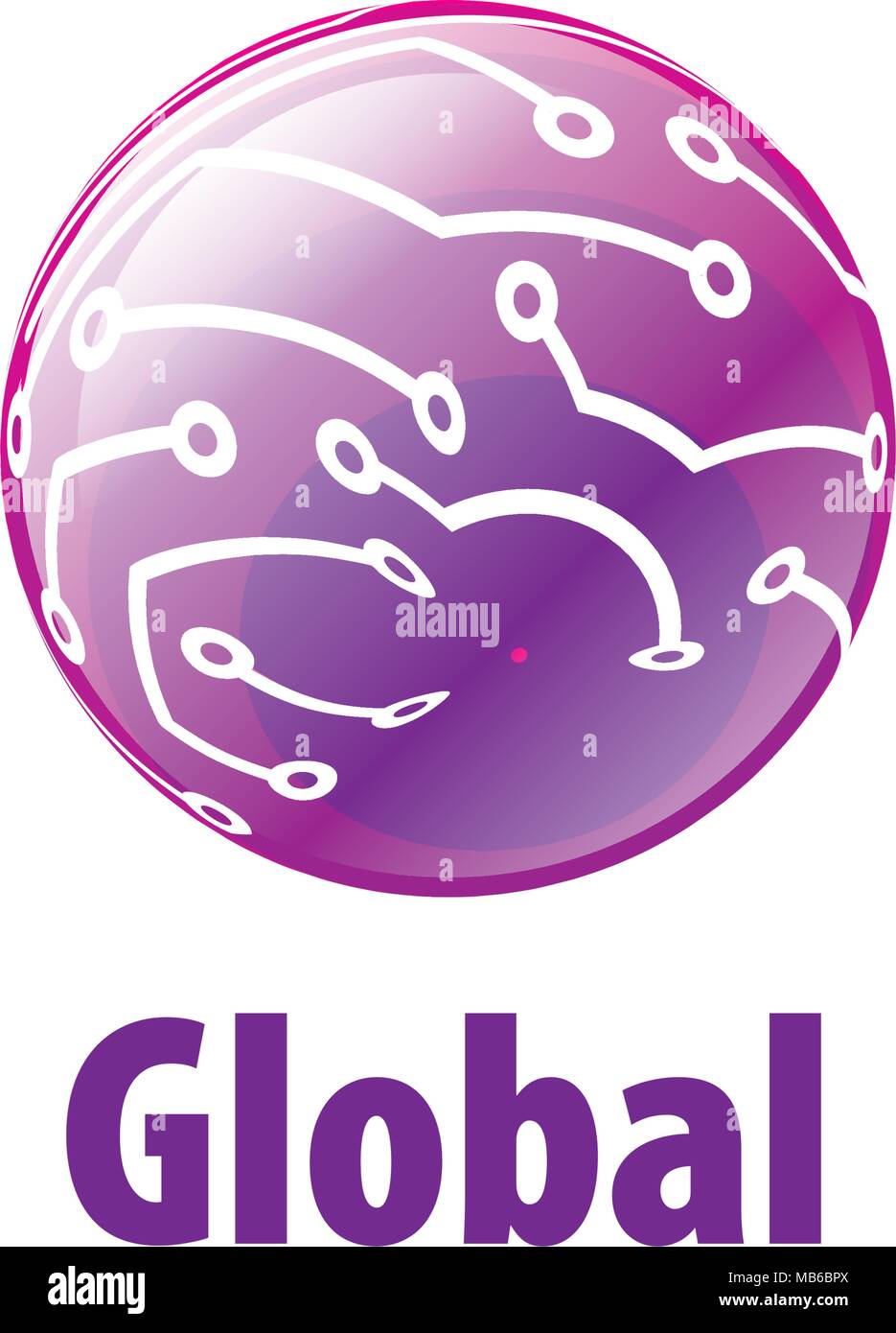 vector logo globe Stock Vector Image & Art - Alamy