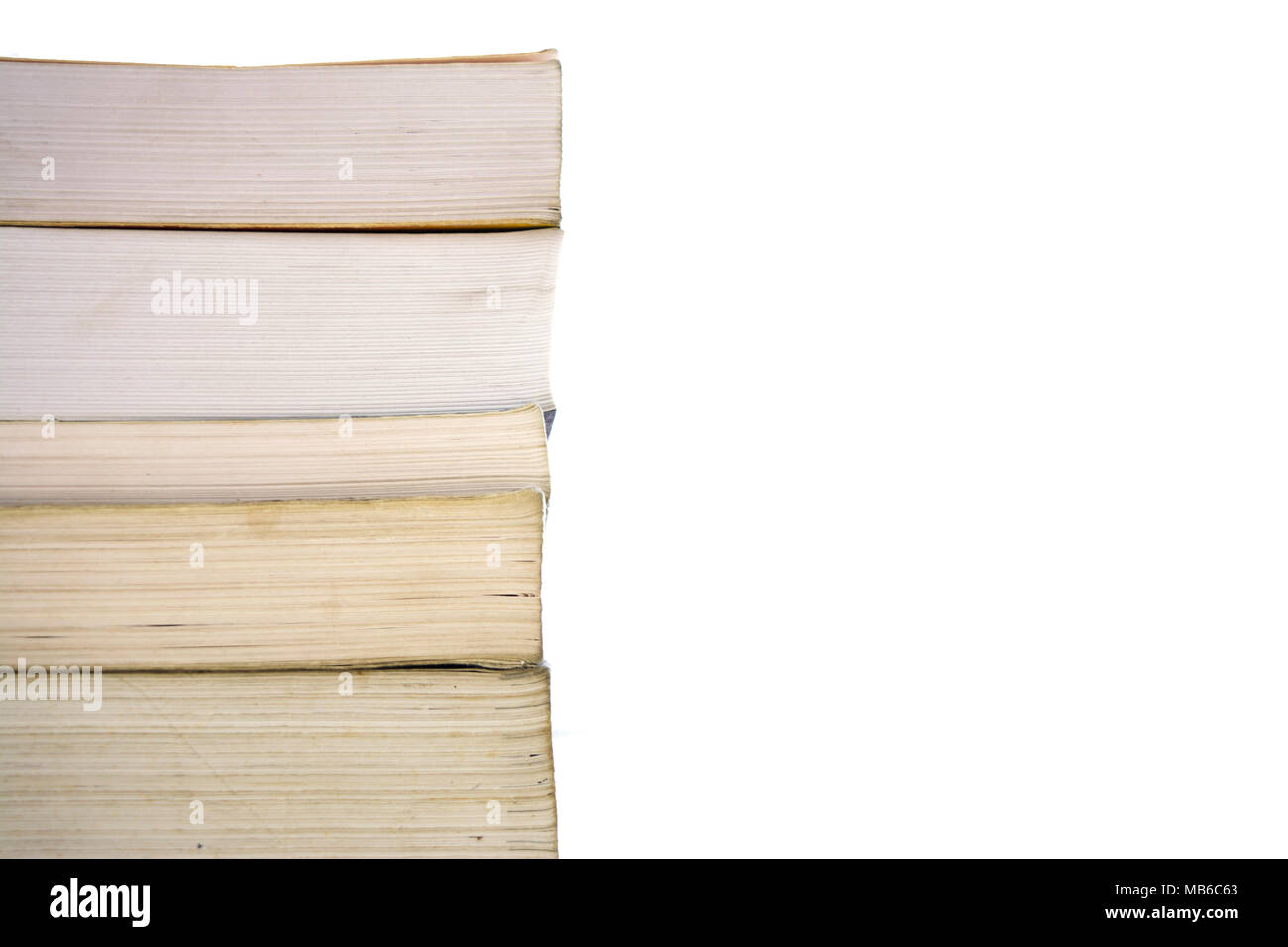 A stack of colorful old books Stock Photo - Alamy