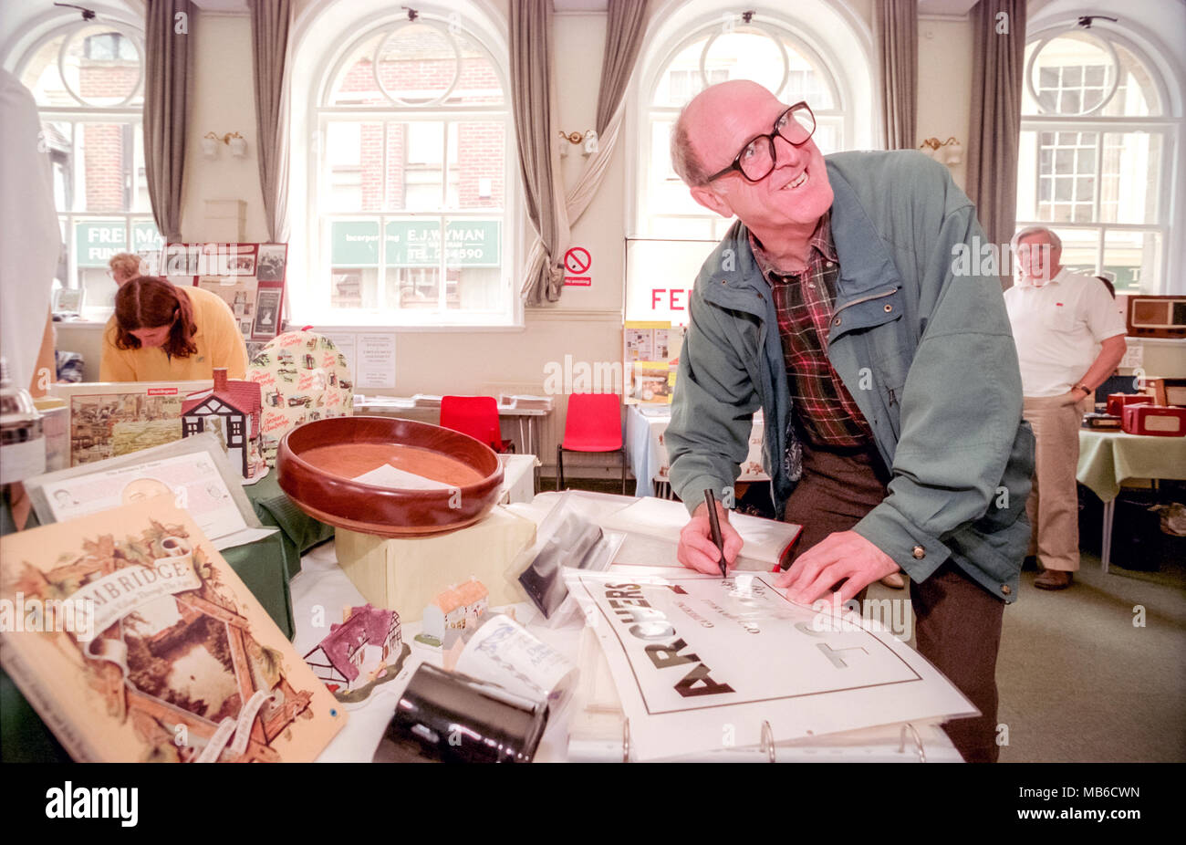 "Archers Addicts" Convention at Horsham Town Hall. Actor Colin Skipp ...