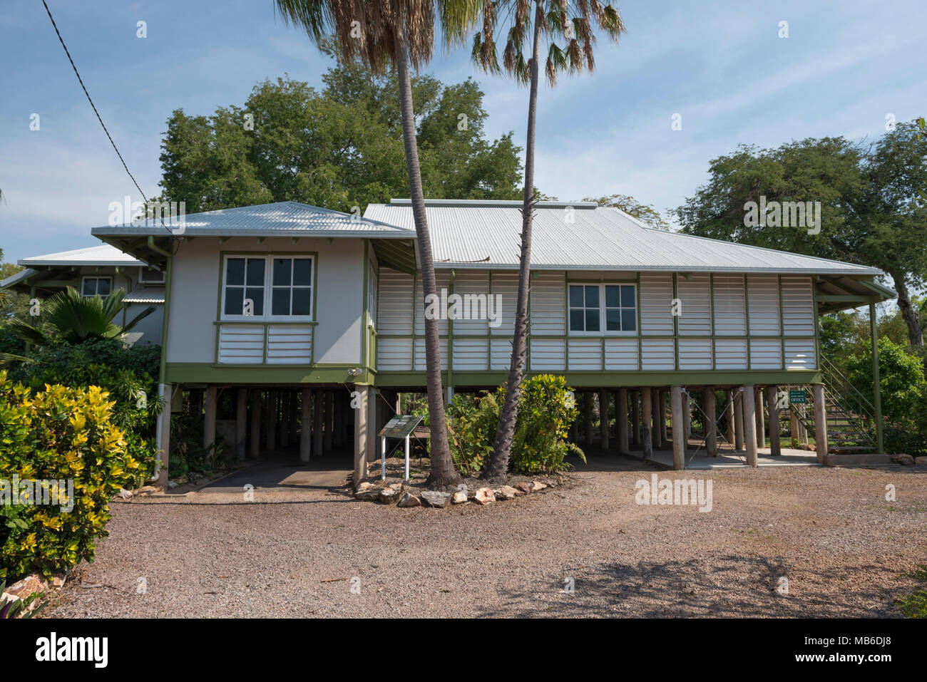 Audit House in the Myilly Point Heritage Precinct in Darwin, Australia ...