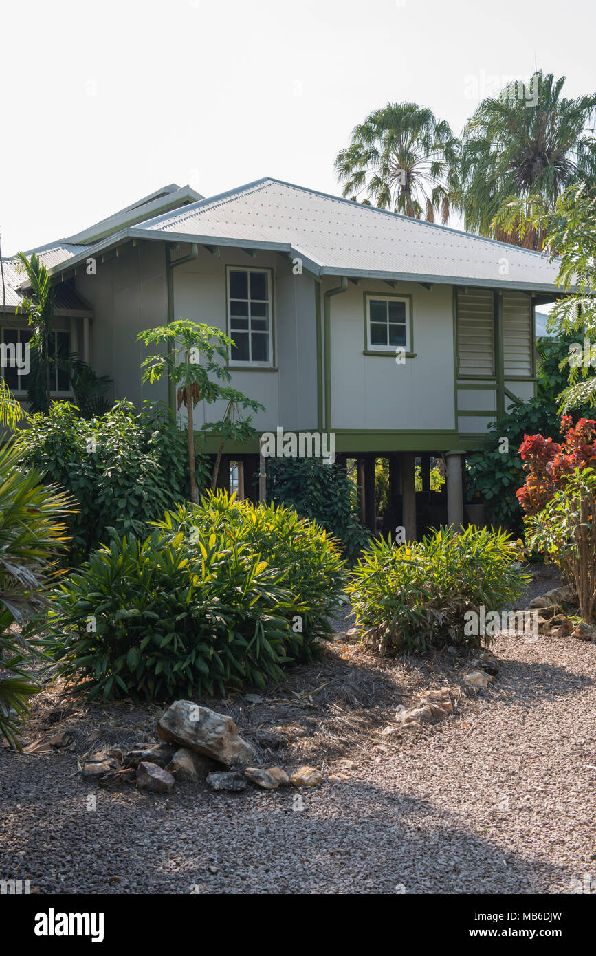 Audit House in the Myilly Point Heritage Precinct in Darwin, Australia ...