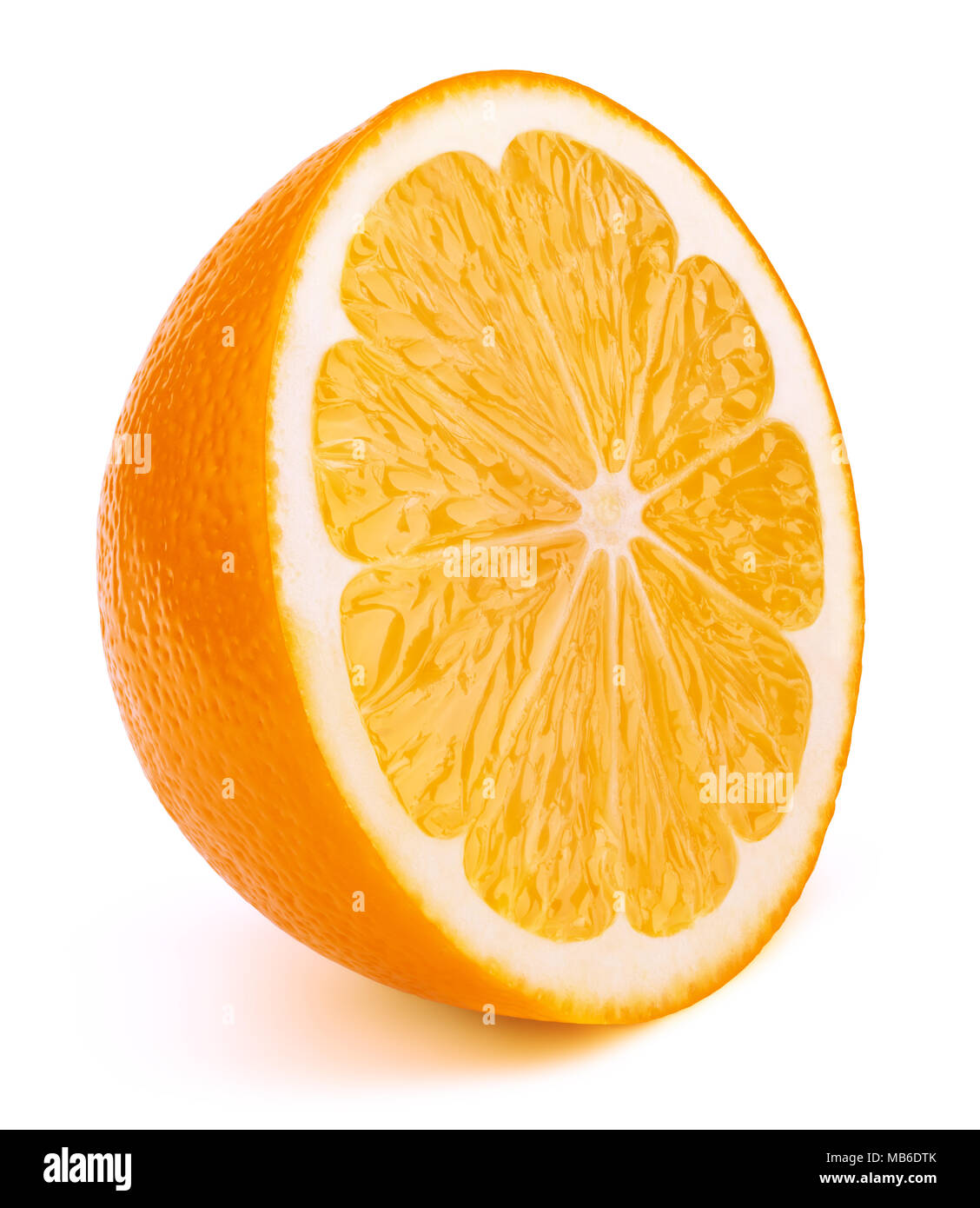 Orange slice half hi-res stock photography and images - Alamy