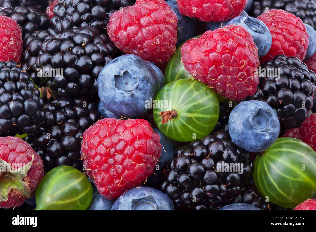 Berries as background Stock Photo - Alamy