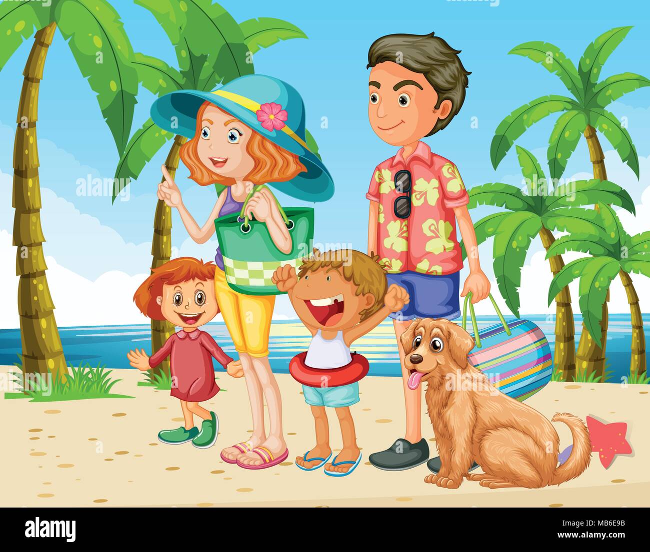 Clipart Beach Vacation