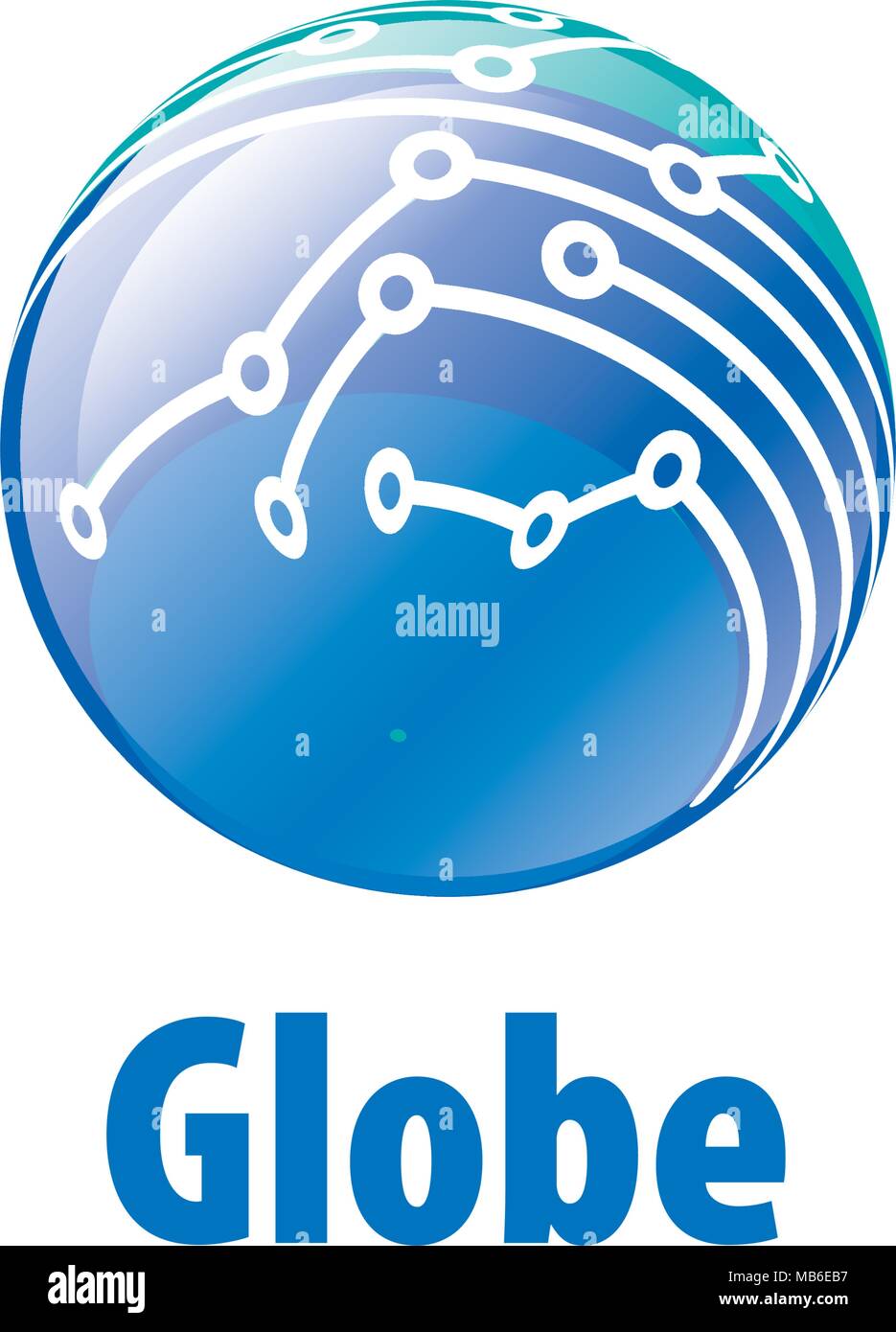 vector logo globe Stock Vector Image & Art - Alamy