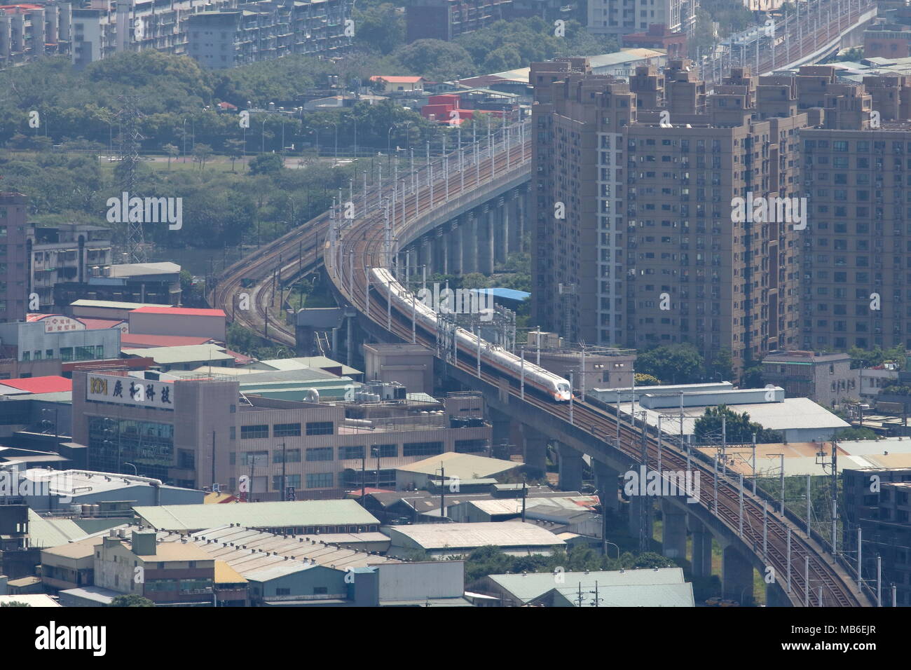 Taiwan high speed rail Stock Photo - Alamy