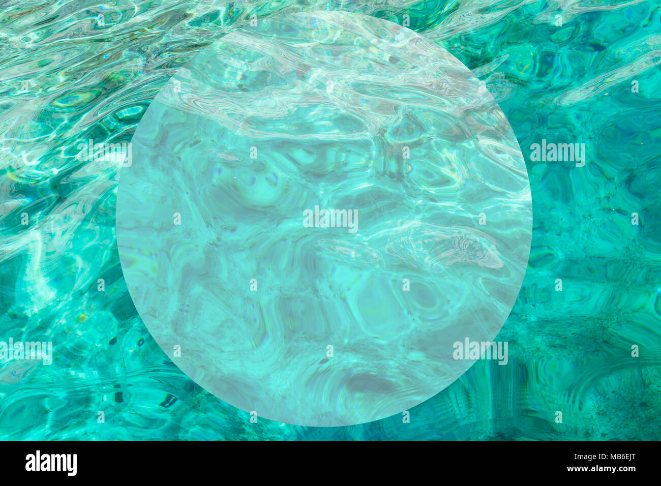 Beautiful clear deep water abstract summer background Stock Photo - Alamy