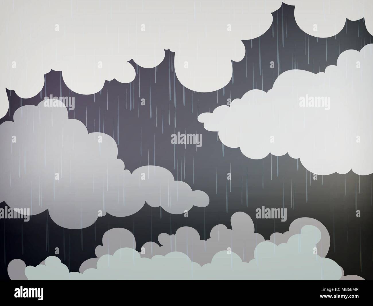 Rainy Sky Clipart