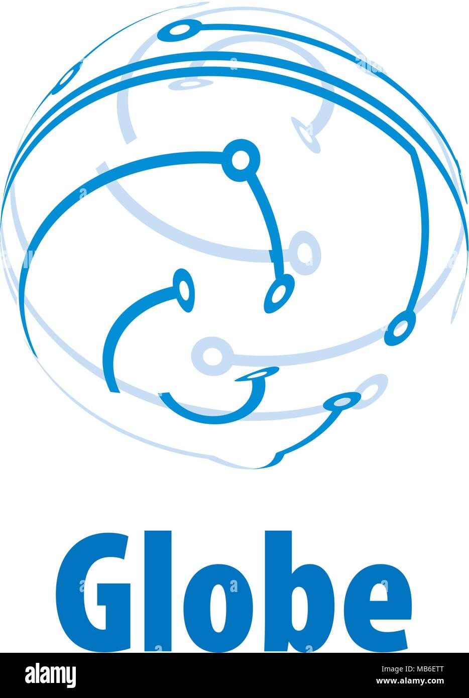 vector logo globe Stock Vector Image & Art - Alamy