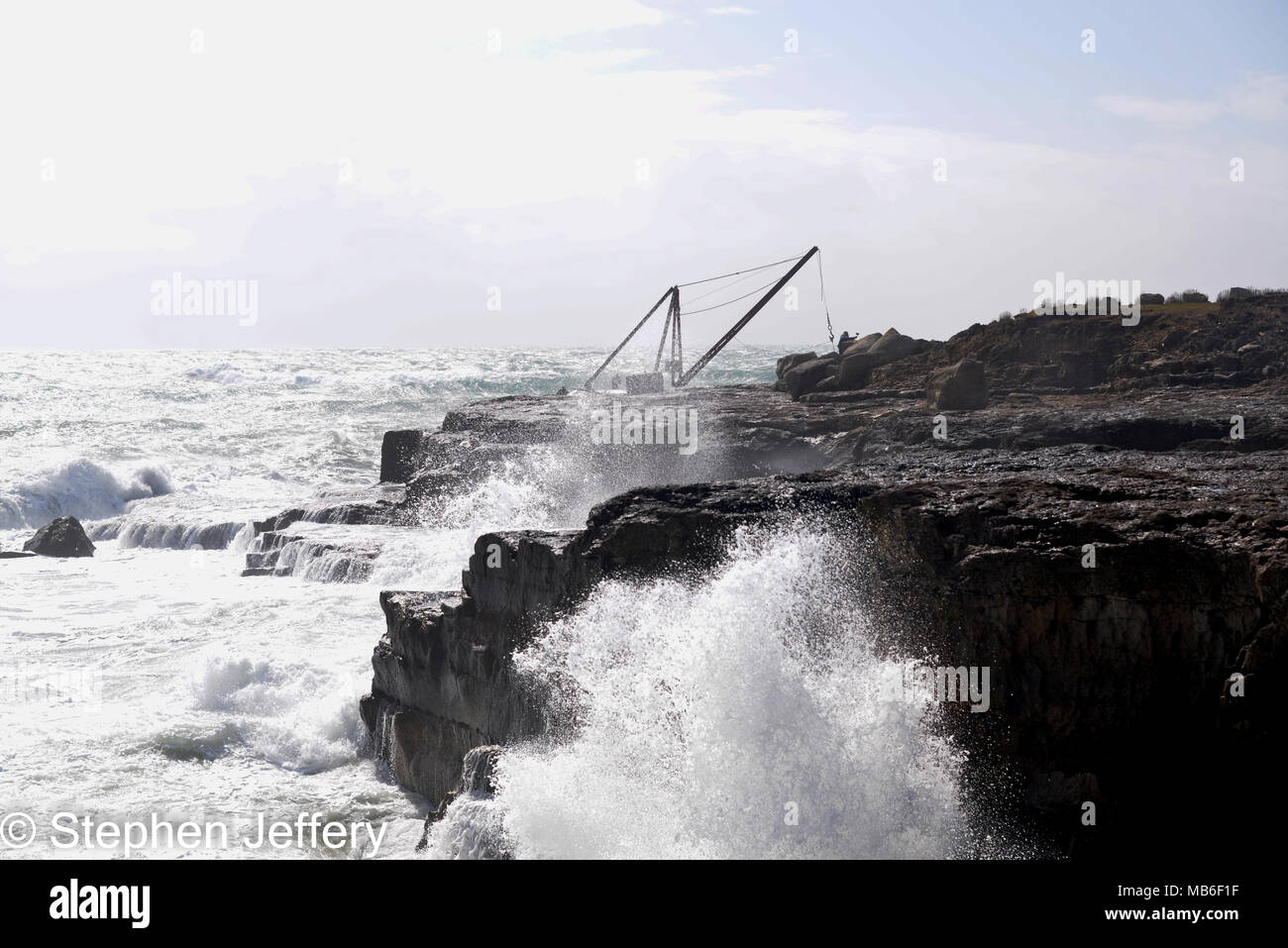 Sea scenes along the Dorset coast in the South of England UK Stock ...
