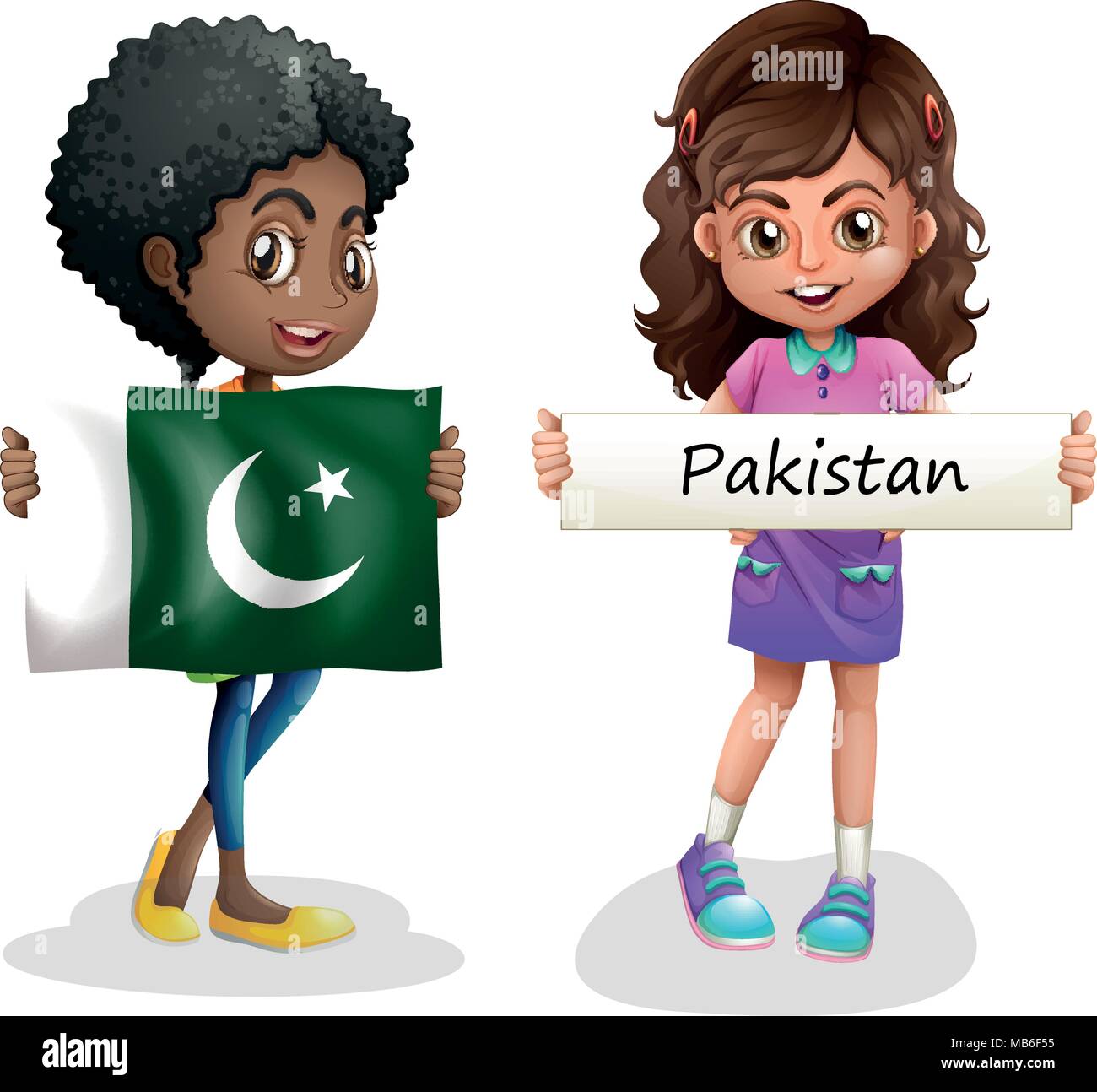 Drawing Flag Pakistan High Resolution Stock Photography and Images - Alamy