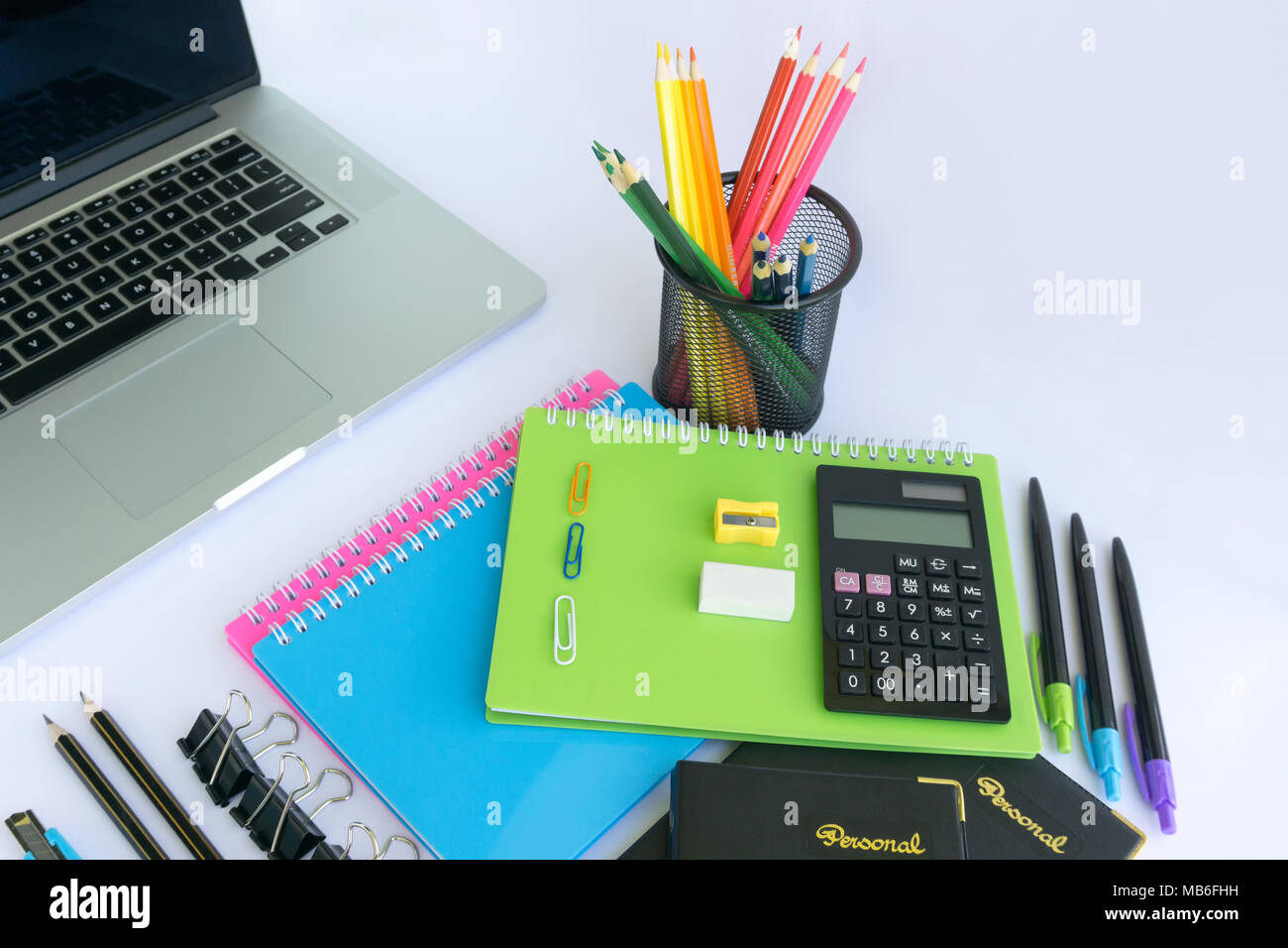 Stationery items hi-res stock photography and images - Alamy