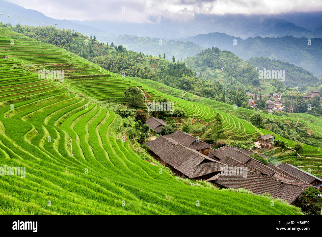 Longsheng Rice Terraces in China Stock Photo - Alamy