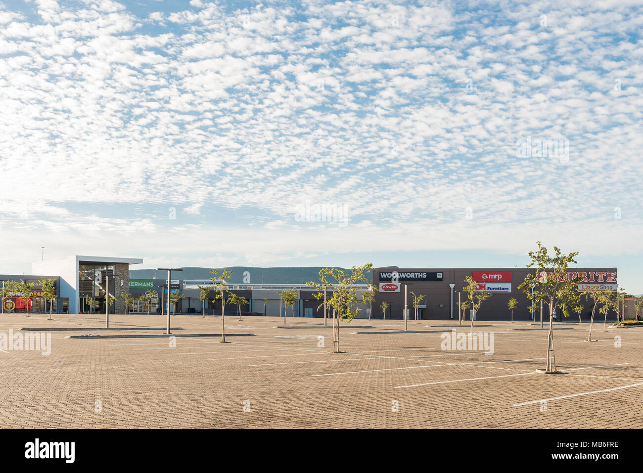 BOTSHABELO, SOUTH AFRICA - MARCH 12, 2018: Businesses at the Mall in ...