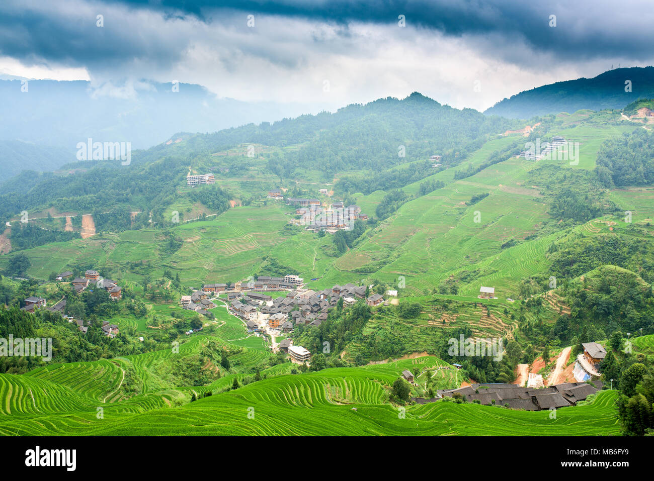 Longsheng Rice Terraces in China Stock Photo - Alamy