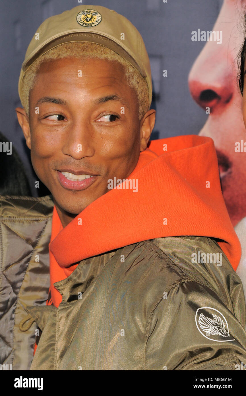 NEW YORK, NY - MARCH 19: Pharrell Williams attends the 'Roxanne Roxanne ...