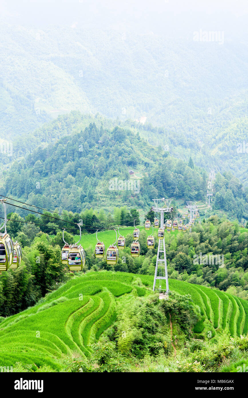 Longsheng Rice Terraces in China Stock Photo - Alamy