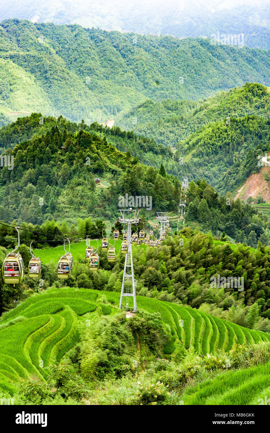 Longsheng Rice Terraces in China Stock Photo - Alamy