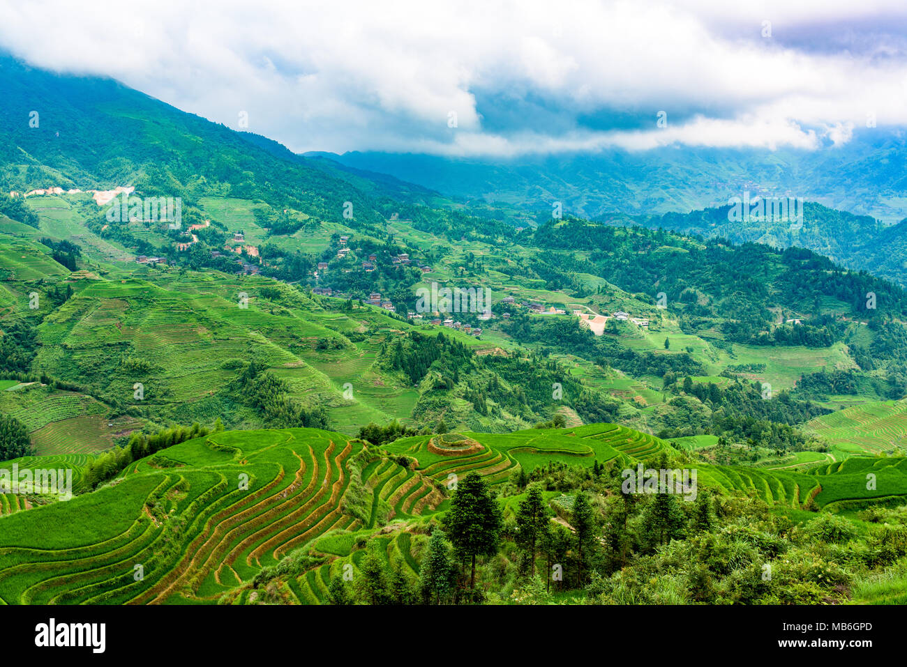 Longsheng Rice Terraces in China Stock Photo - Alamy