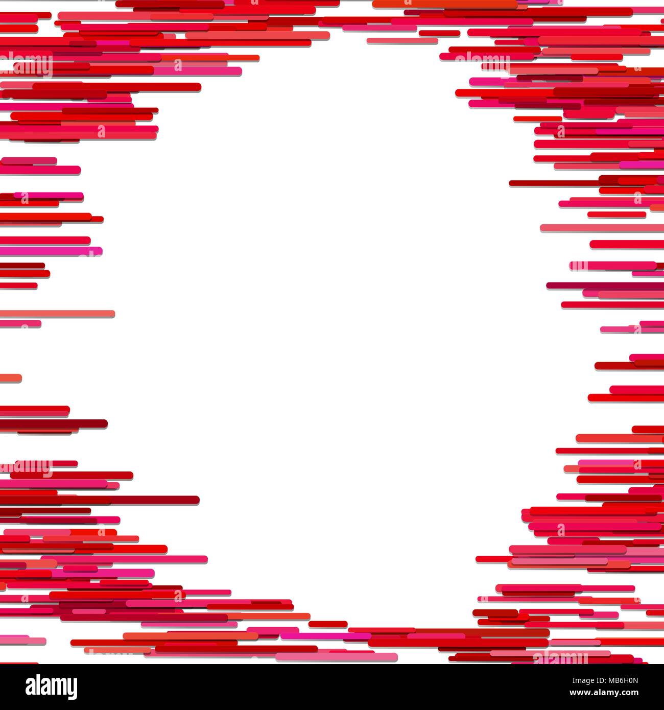 Irregular red lines Stock Vector Images - Alamy