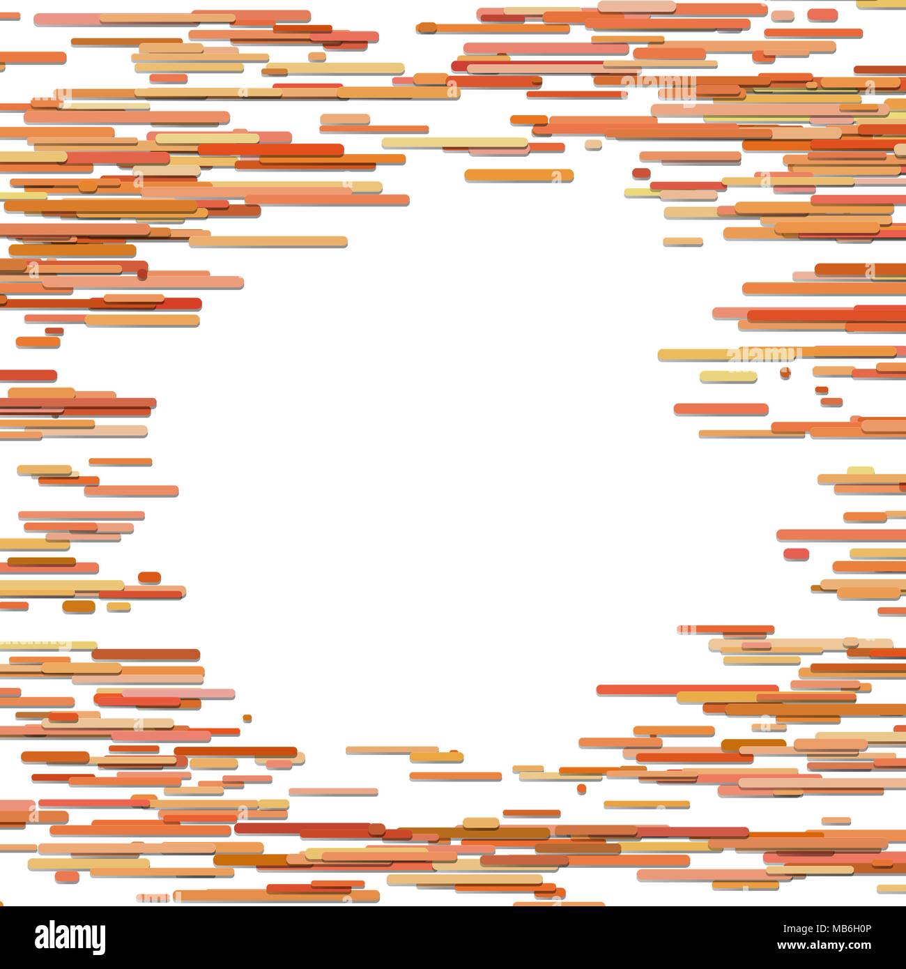 Horizontal orange stripes Stock Vector Images - Alamy