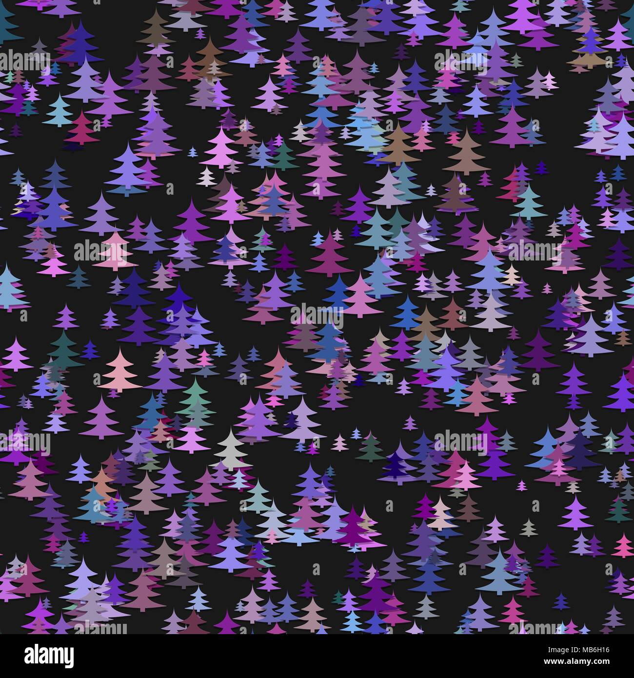 Seamless abstract chaotic pine tree background Stock Vector Image & Art ...