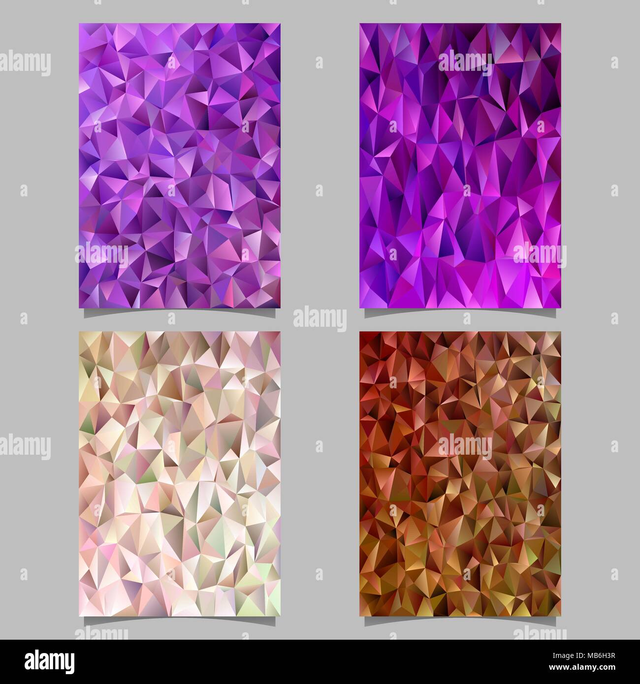Purple abstract irregular tile Stock Vector Images - Alamy